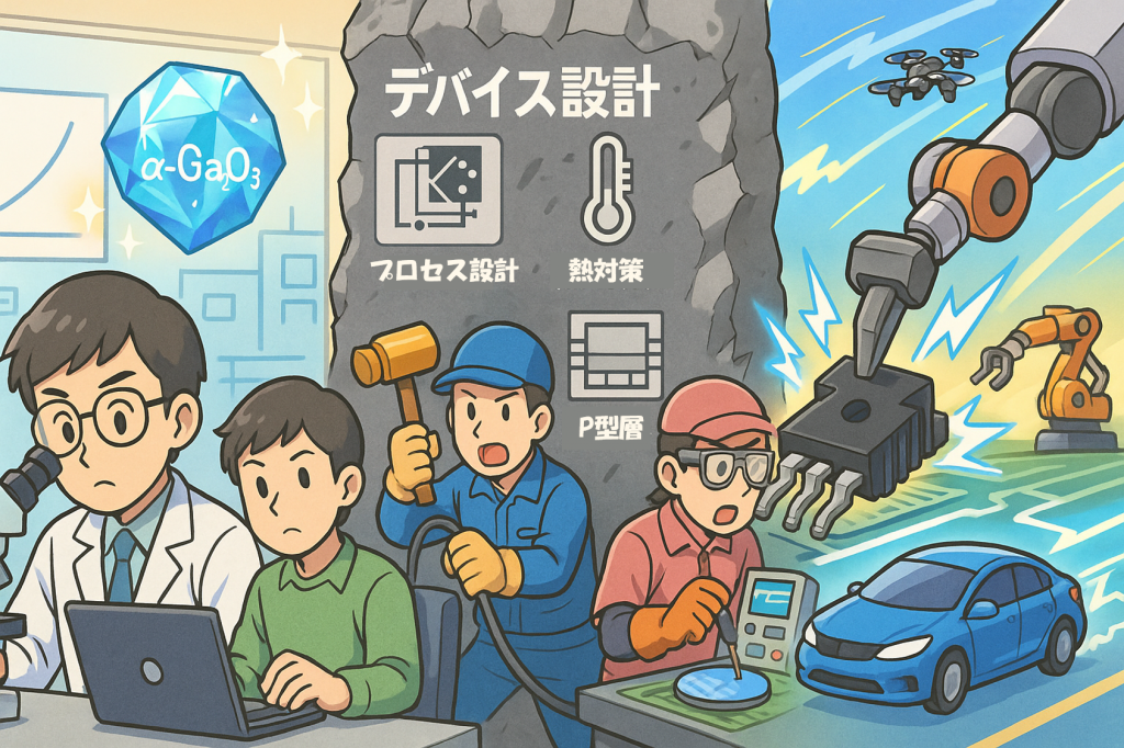第2回：デバイス編｜新材料を「使える半導体デバイス」へと昇華するブレークスルー - 最先端GaO®パワー半導体を手掛けるFLOSFIA（フロスフィア）